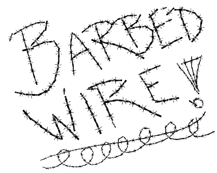 Barbed Wire Brush by silverrowan on DeviantArt