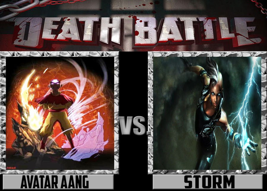 Avatar Aang vs Storm Death Battle by DerekTheVExtreme on DeviantArt