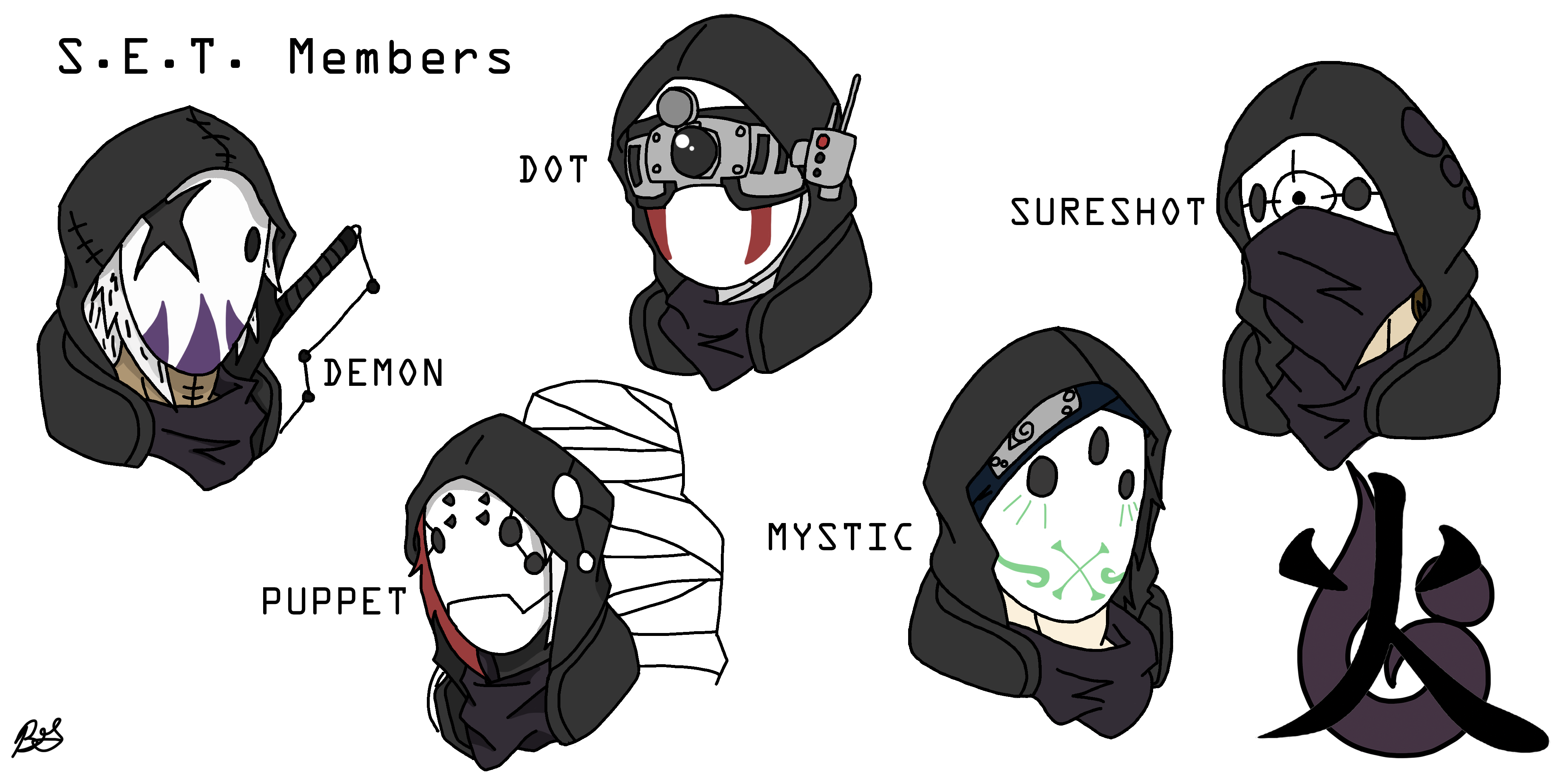 Set Members by XXXG4M3R on DeviantArt