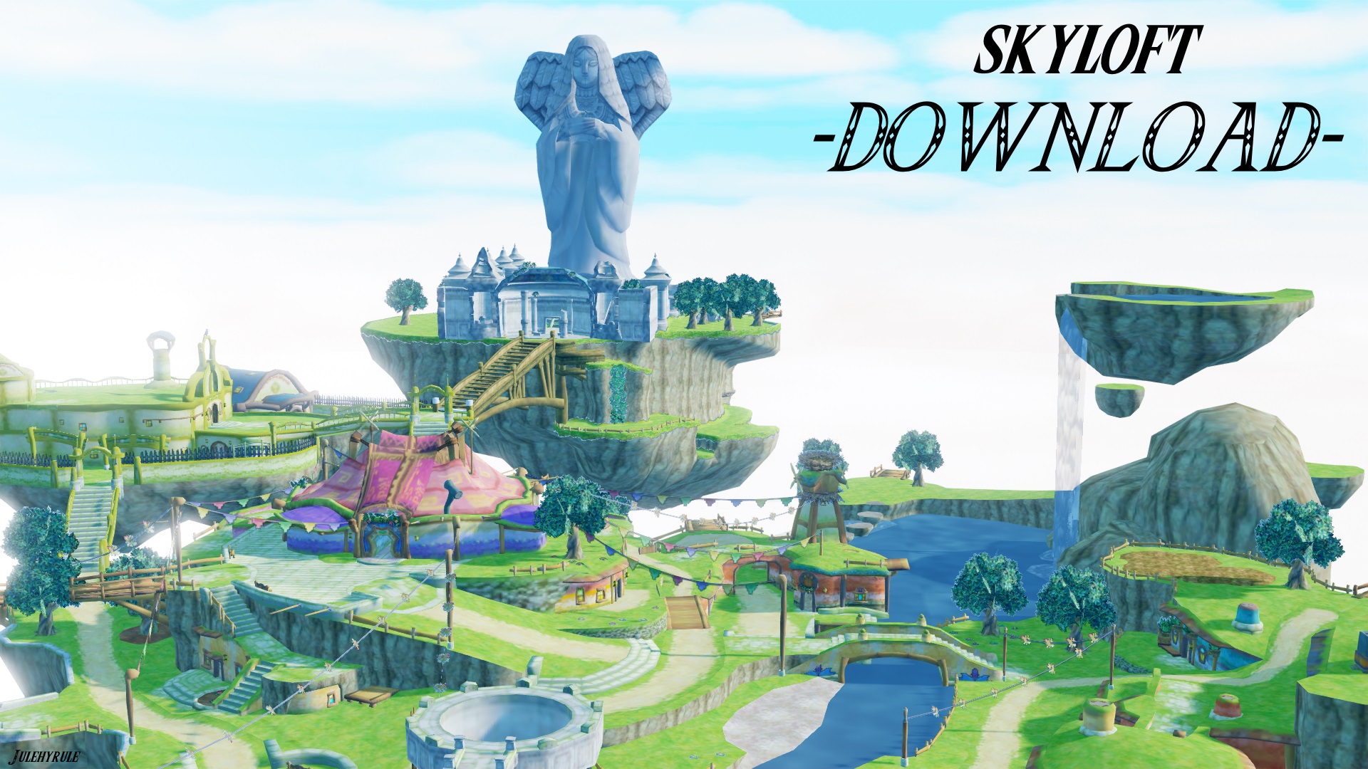 Skyloft [MMD] DL by JuleHyrule on DeviantArt