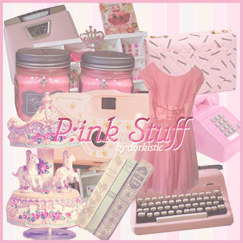 PNG PACK - Pink Stuff by chazzief on DeviantArt