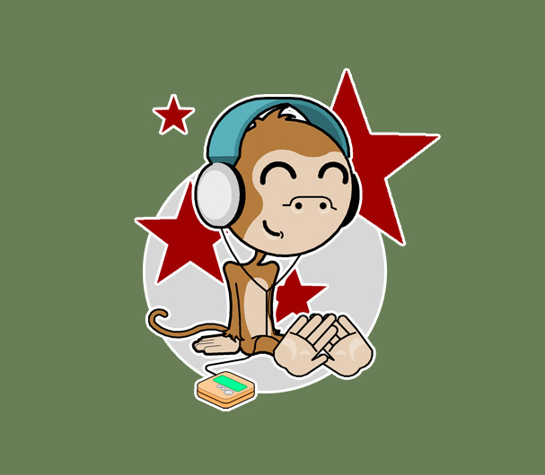 Mp3 Monkey by serpiko on DeviantArt