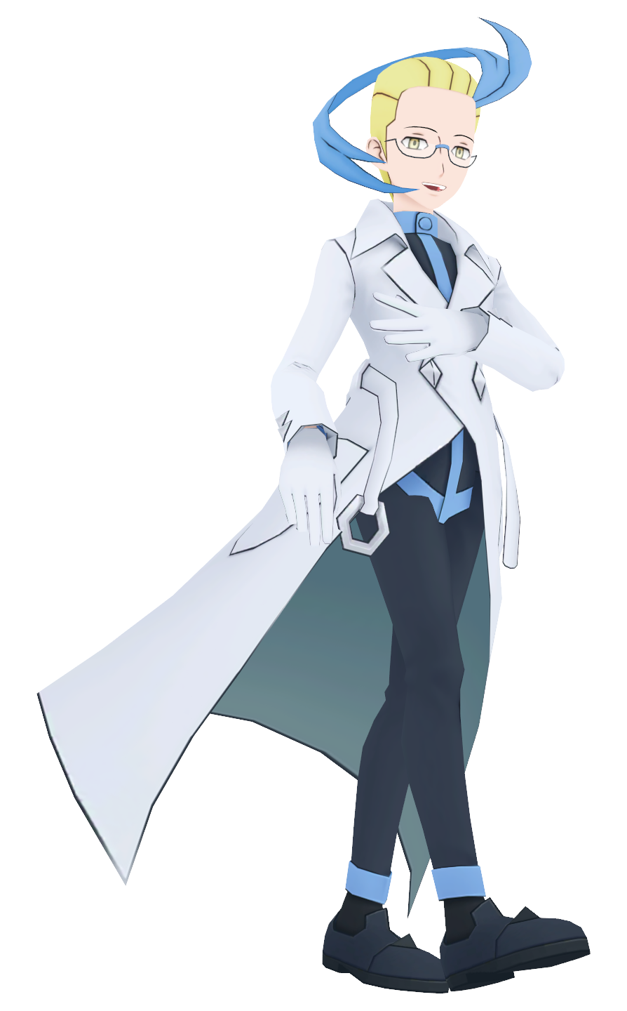 [MMD PKMN] Colress DL by CheeZeeFry on DeviantArt