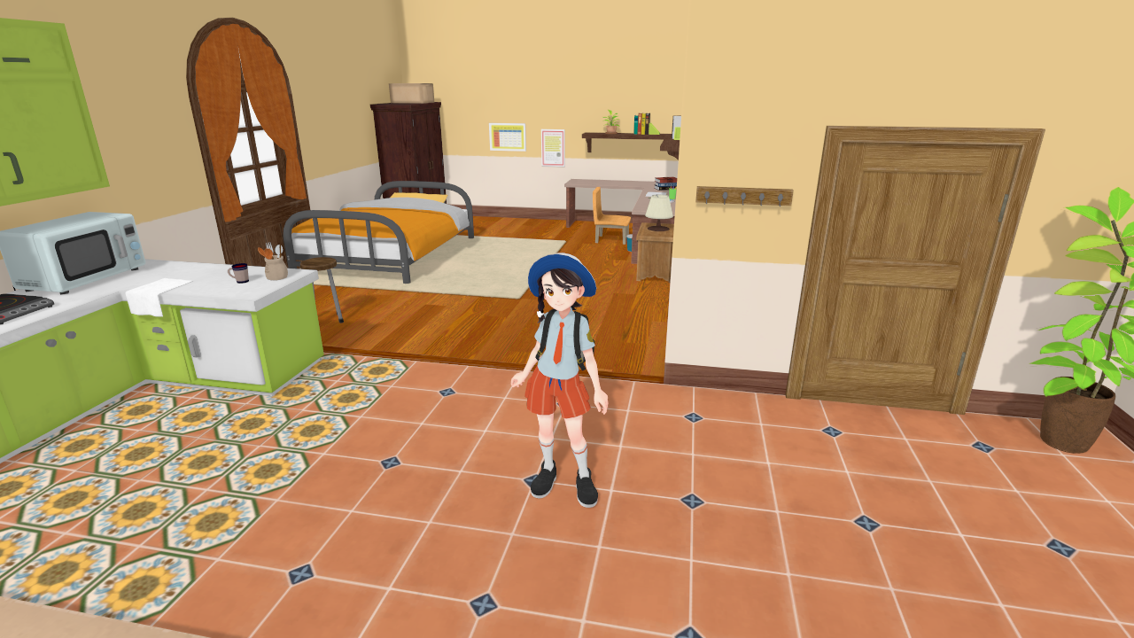 [MMD STAGE DL] Pokemon SV - Player's Dorm Room by CheeZeeFry on DeviantArt