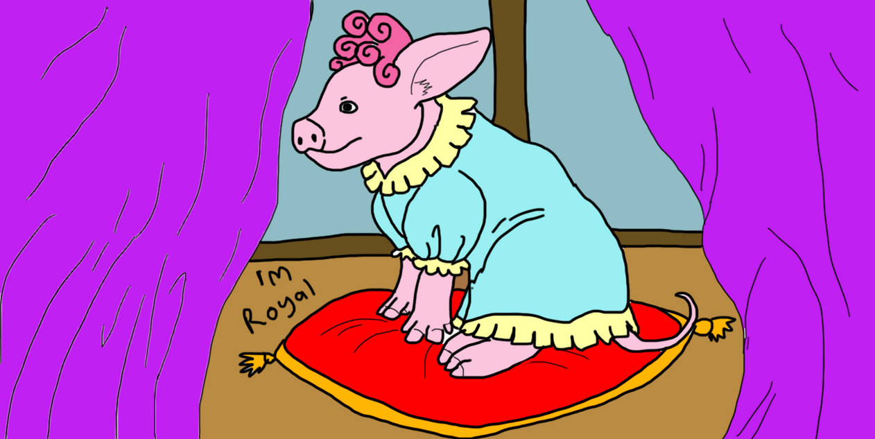 Royal Pig by arabianwolf4 on DeviantArt