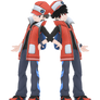 [MMD] Pokemon Masters Red by arisumatio on DeviantArt