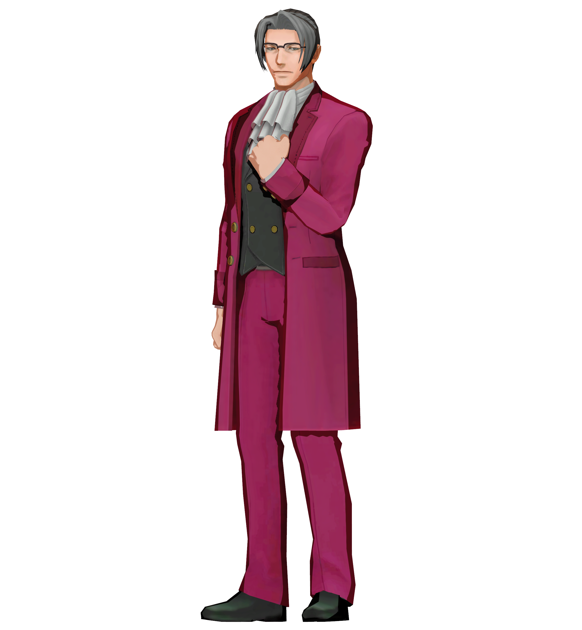 Miles Edgeworth Dl By Mikumikuknight On Deviantart