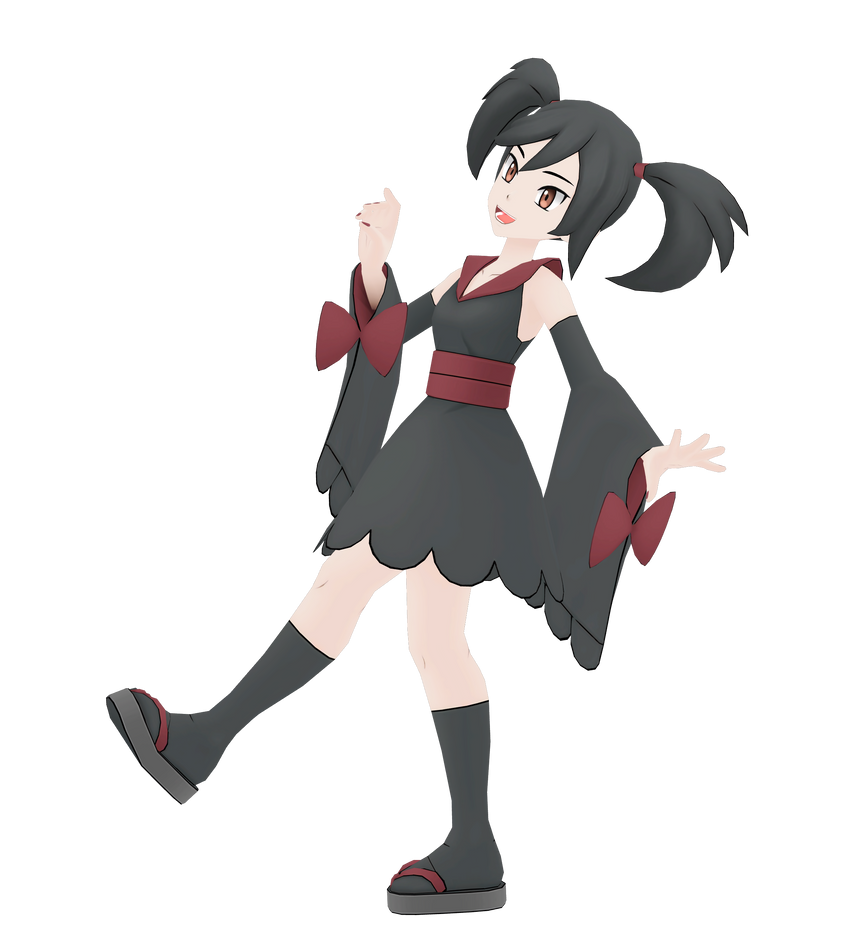 Furisode Girl dl by MikuMikuKnight on DeviantArt