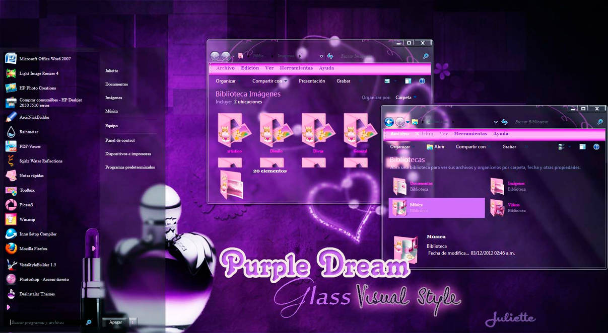 Violetglass(purpledream) by julietawild07 on DeviantArt