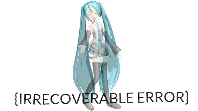 Thank You And Goodbye {irrecoverable Error} By Fnacp On Deviantart