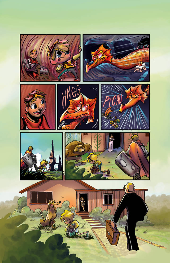 Fast Comics page 3 by IvannaMatilla on DeviantArt