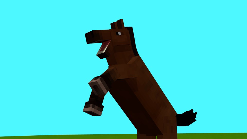 MC - Horse Model by Adreos on DeviantArt