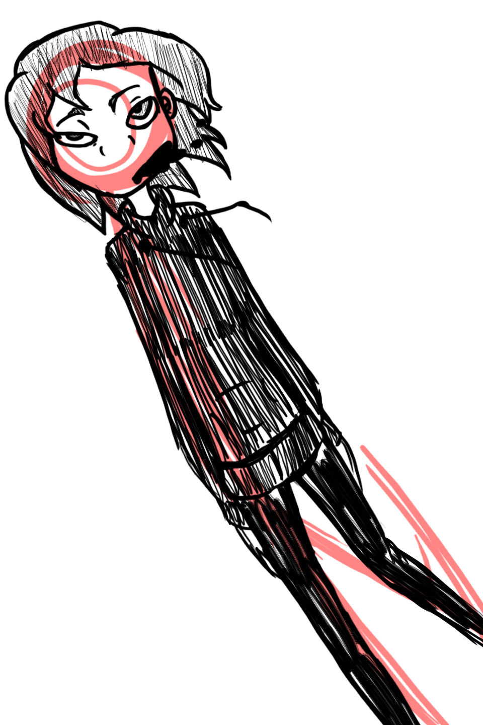 Knock Out Sketch (Kaylen) by LaughterLover on DeviantArt