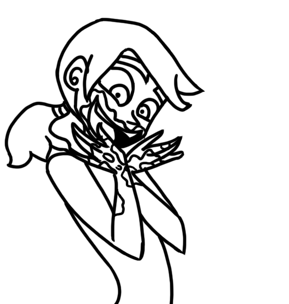 Line Art Commission Example by LaughterLover on DeviantArt