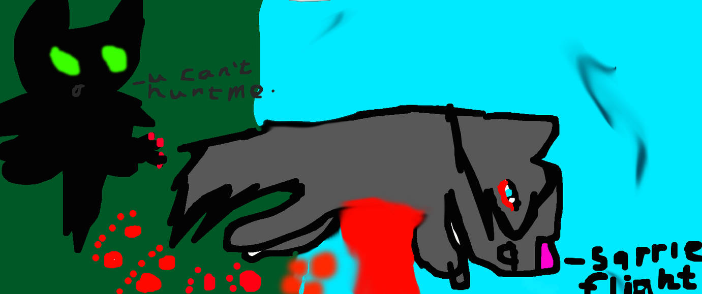 ashfur death by booldpaw2005 on DeviantArt