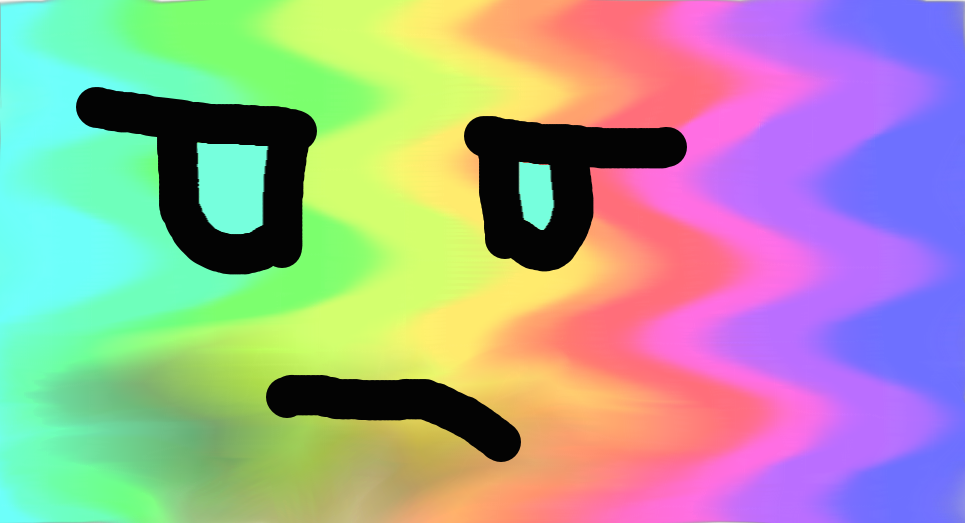 rainbow sad face by ddjj11 on DeviantArt