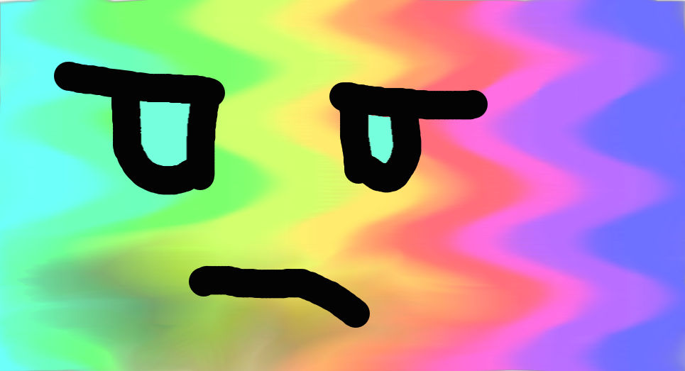 rainbow sad face by ddjj11 on DeviantArt