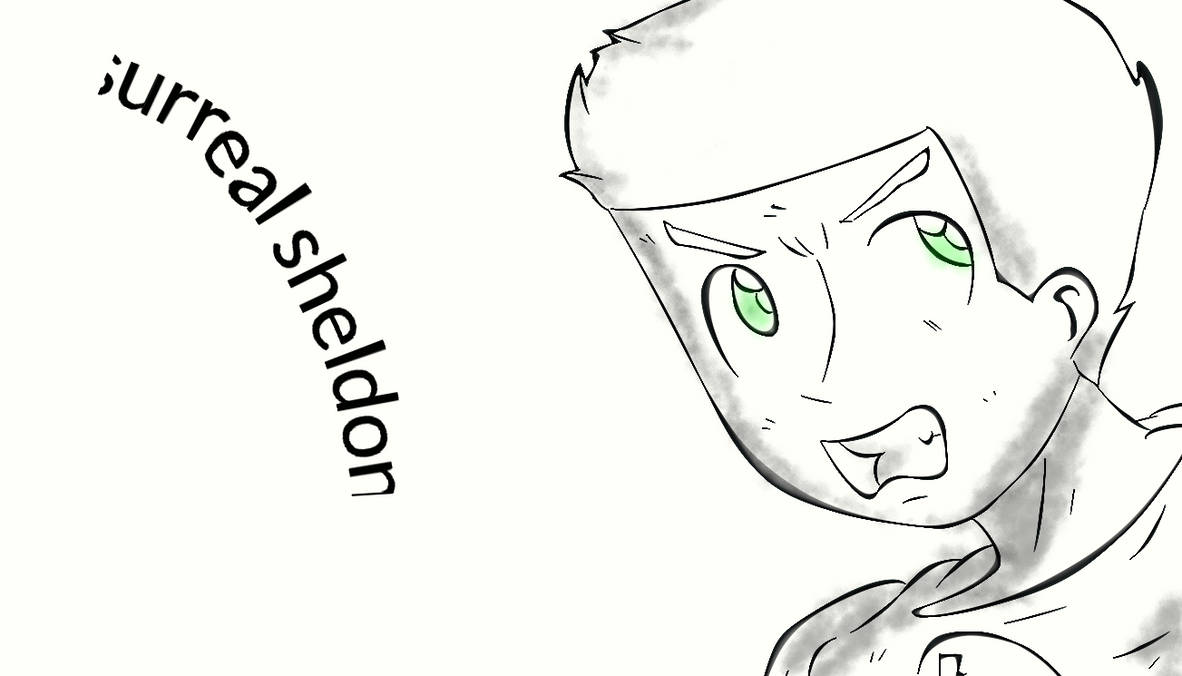 Surreal Sheldon by JustinC365 on DeviantArt