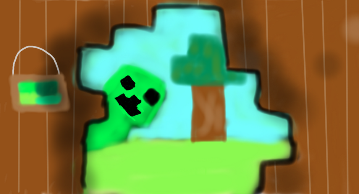 creeper wall by flafy8 on DeviantArt