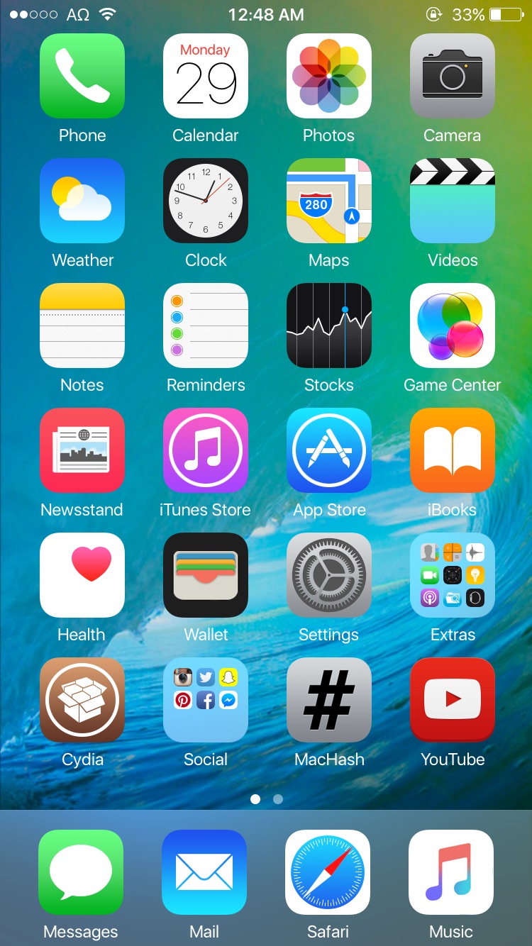 Ios 9 theme - vicaciti
