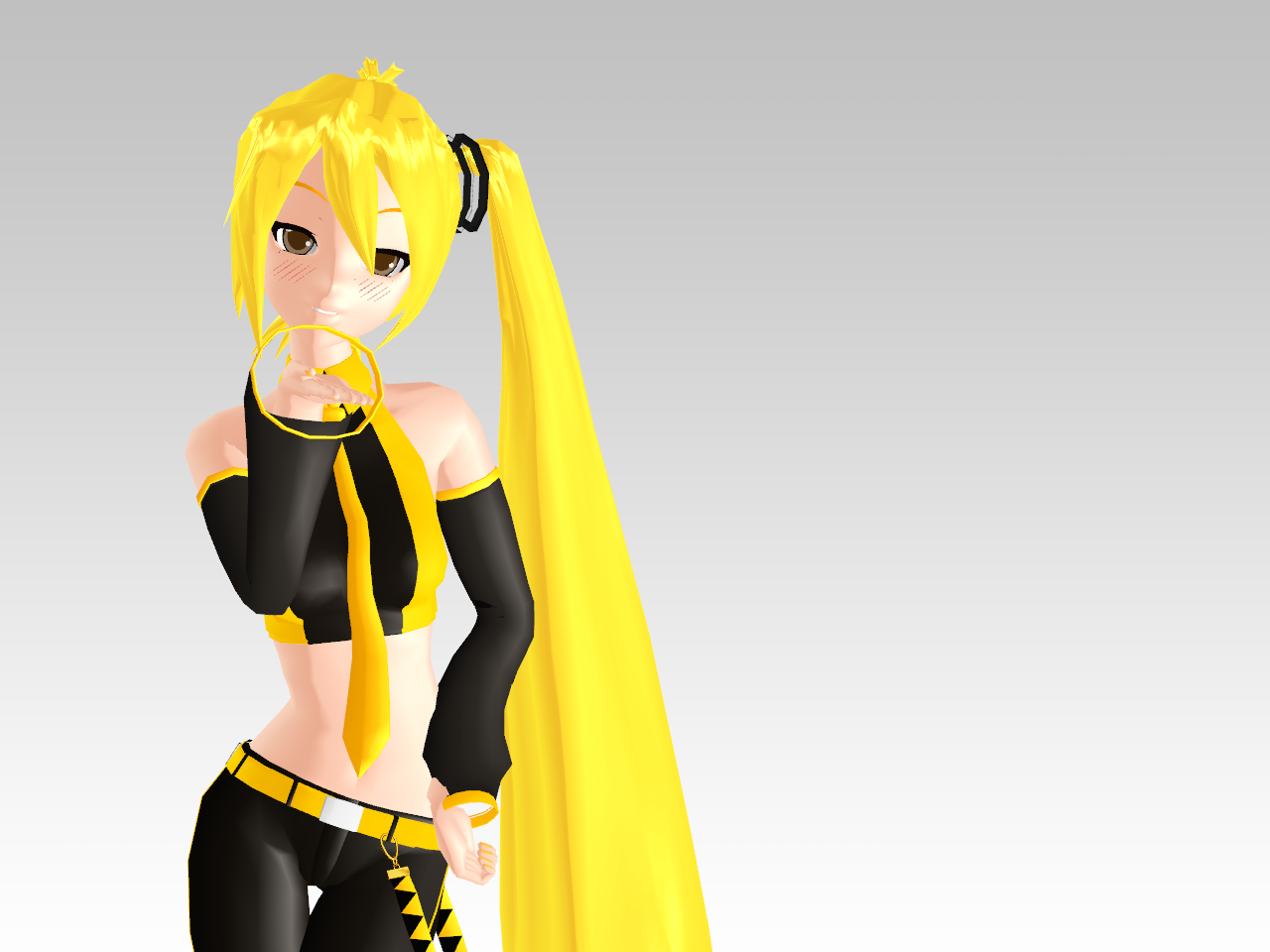 _MMD Newcomer_ Nakao Neru by xXHIMRXx on DeviantArt