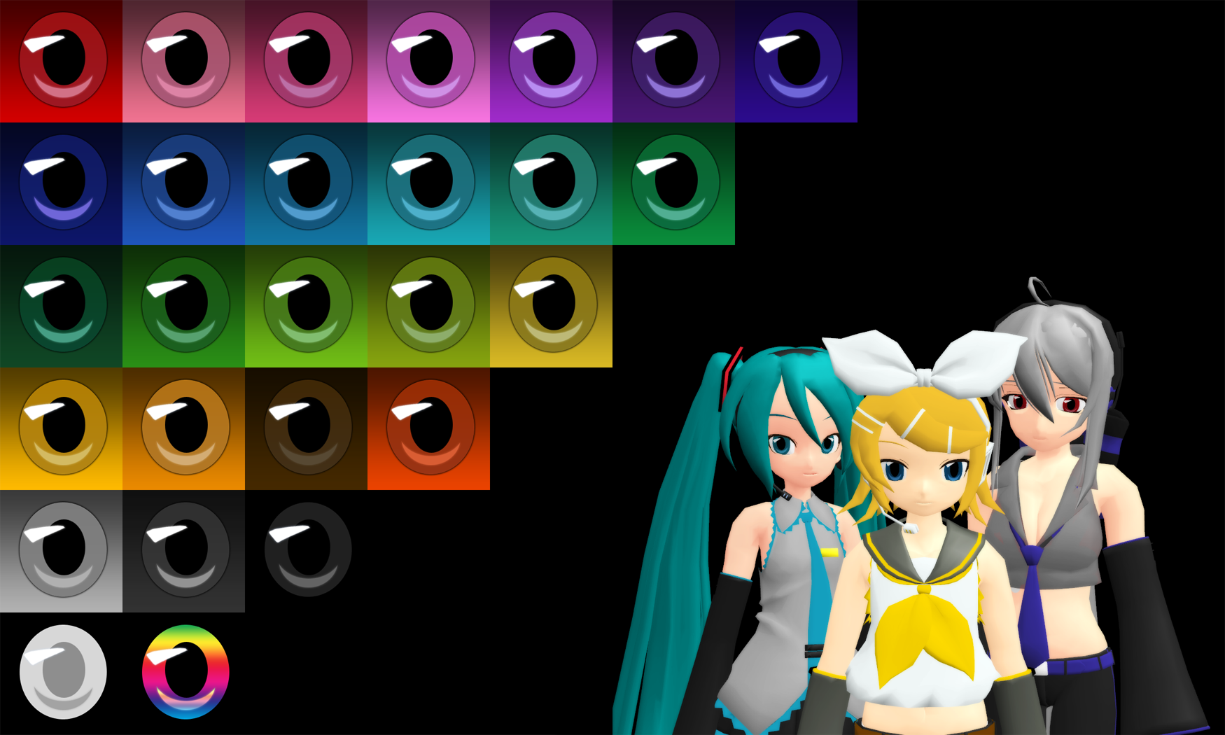 _MMD_ Eye pack 2 by xXHIMRXx on DeviantArt