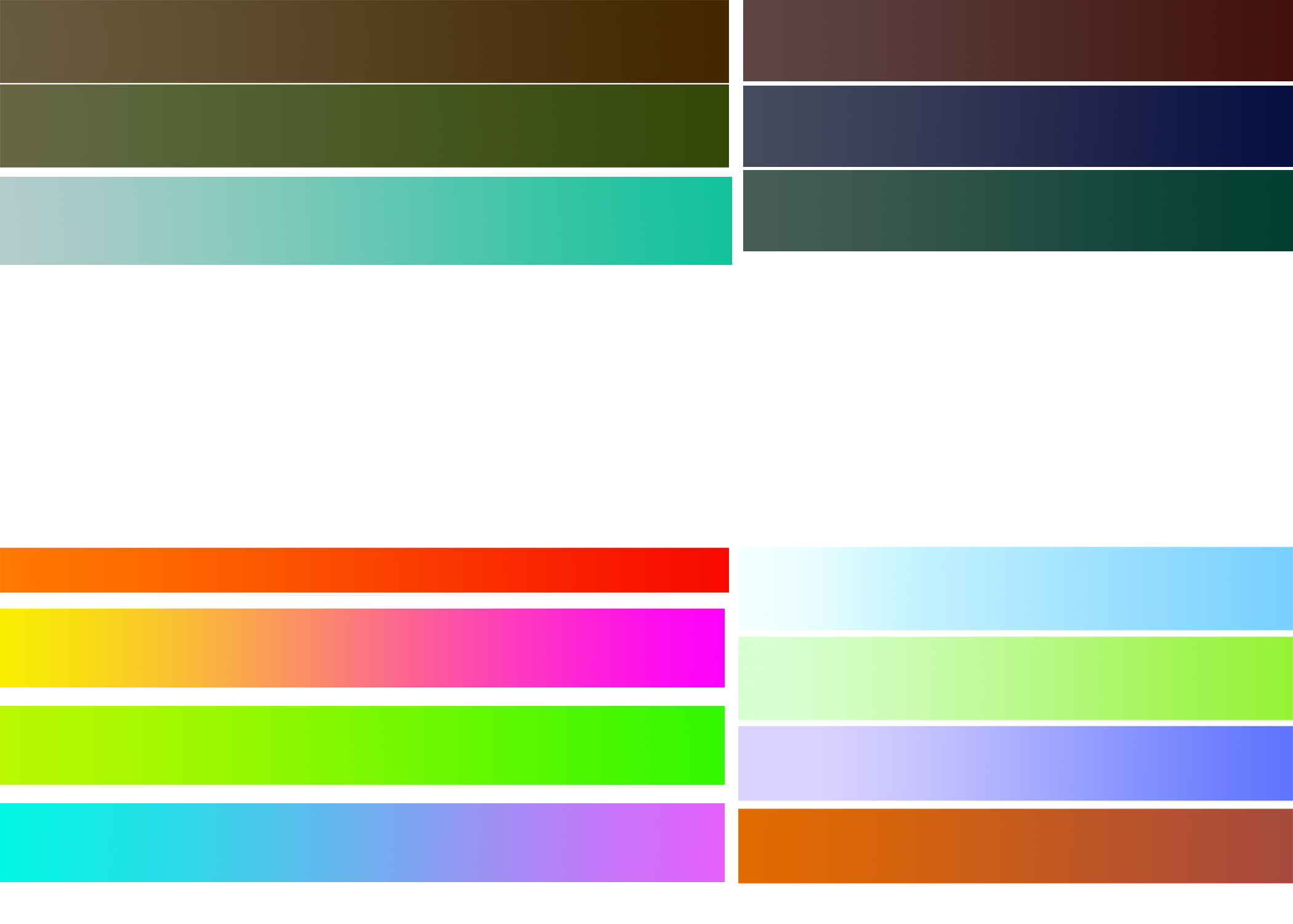 Nectar color guide by Hazard-dragon on DeviantArt