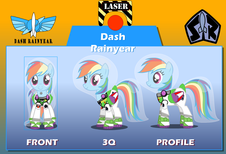 MLP Flash Puppet-Dash Rainyear by FaelaArts on DeviantArt