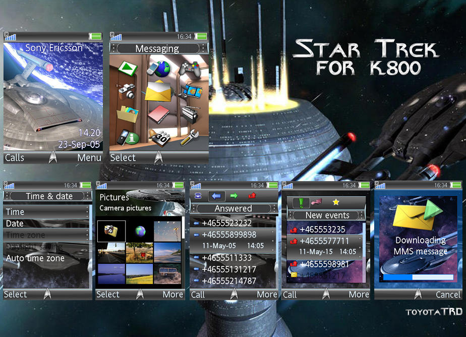 Star Trek for K800 by toyotaTRD on DeviantArt