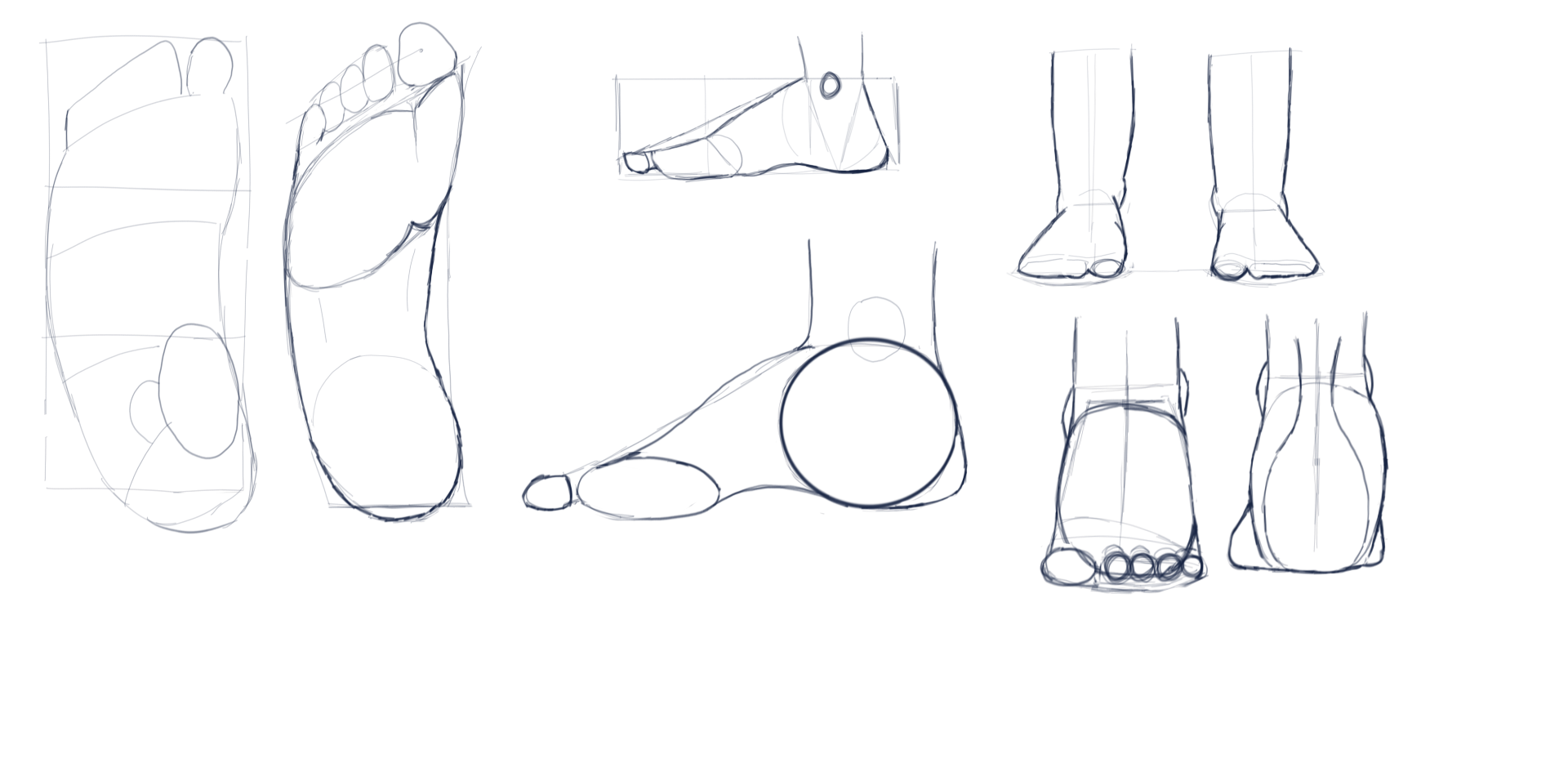 Sole Of Foot Drawing