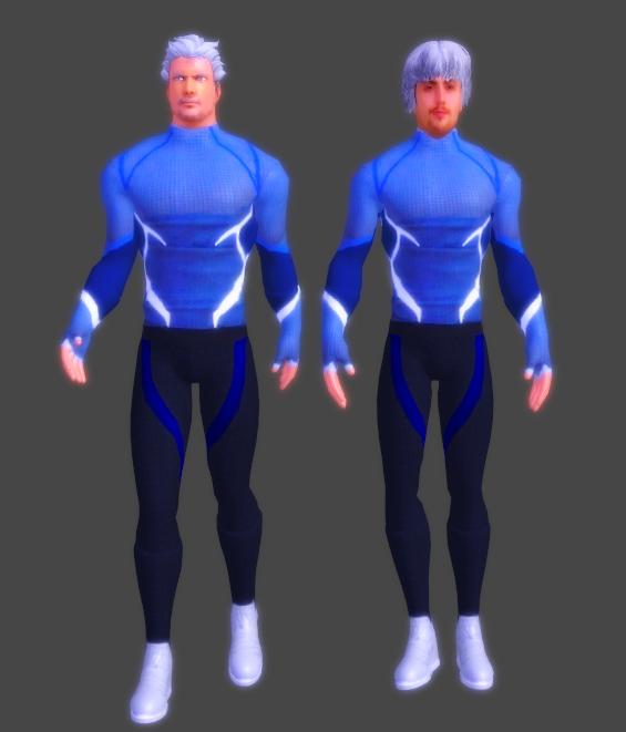Quicksilver Custom Texture and Custom Model by SSingh511 on DeviantArt