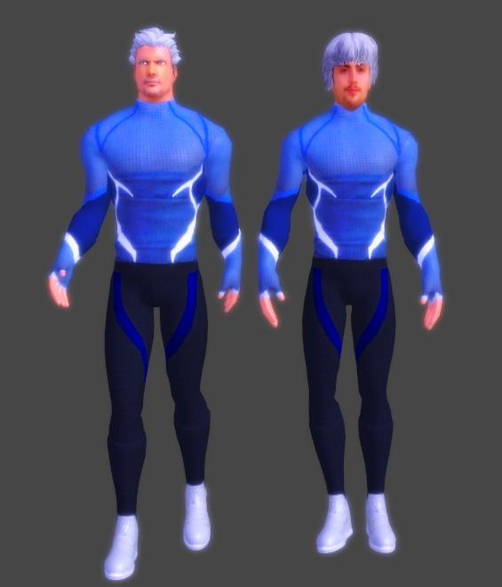 Quicksilver Custom Texture and Custom Model by SSingh511 on DeviantArt
