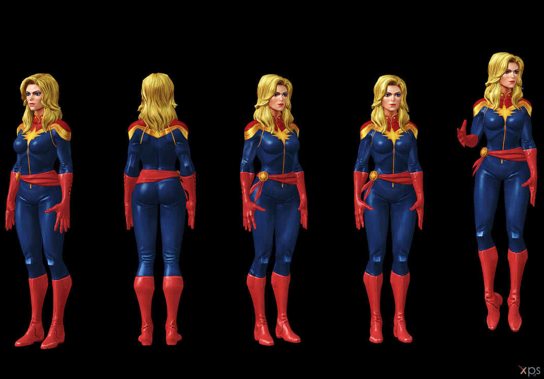 Captain Marvel Custom by SSingh511 on DeviantArt