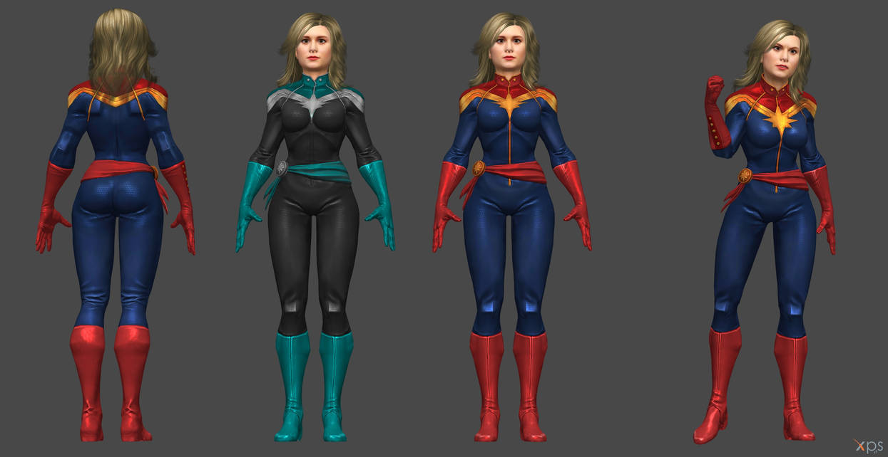 Brie Larson - Captain Marvel Custom (XNA) by SSingh511 on DeviantArt