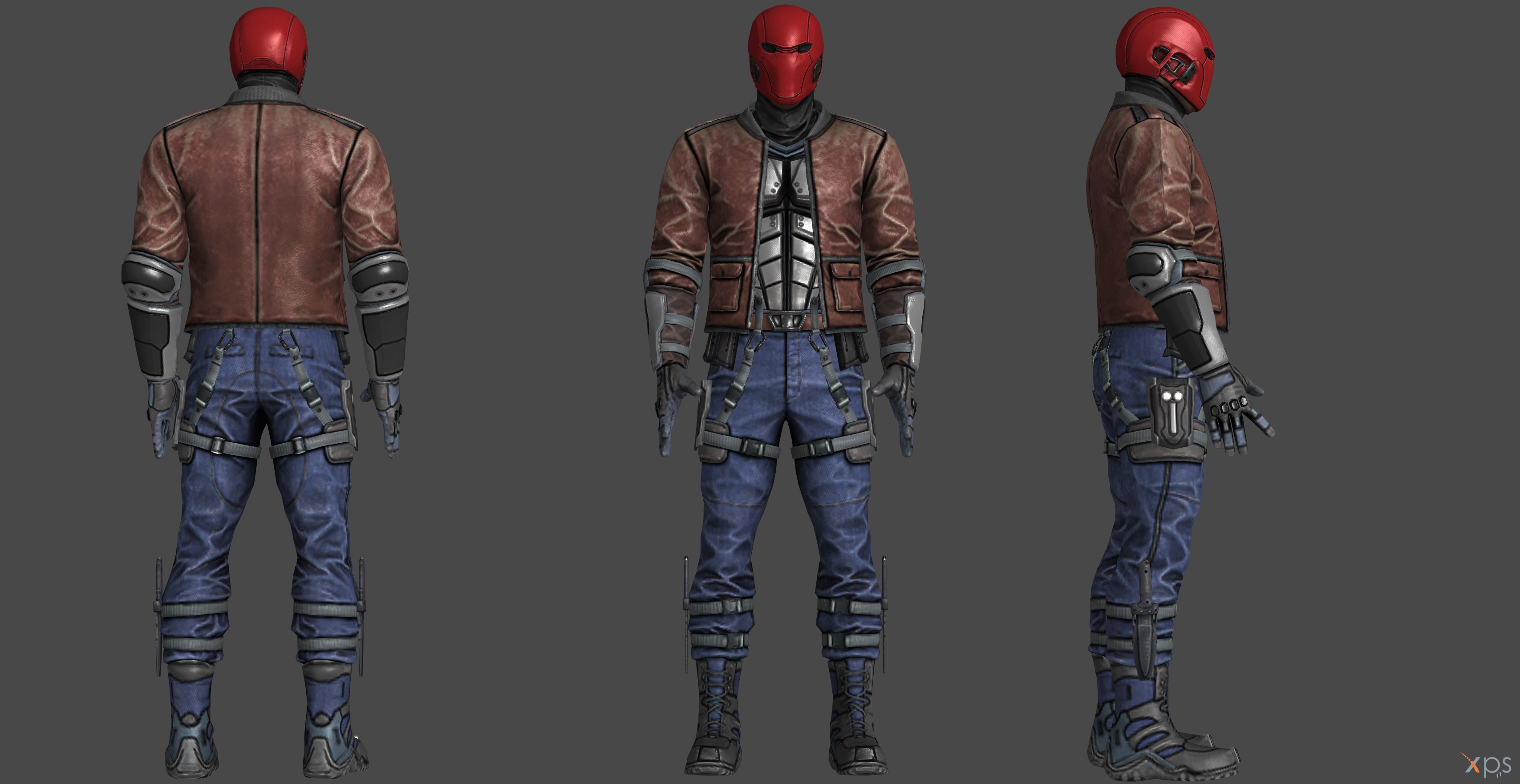 Red Hood IJ2 Jacketed by SSingh511 on DeviantArt