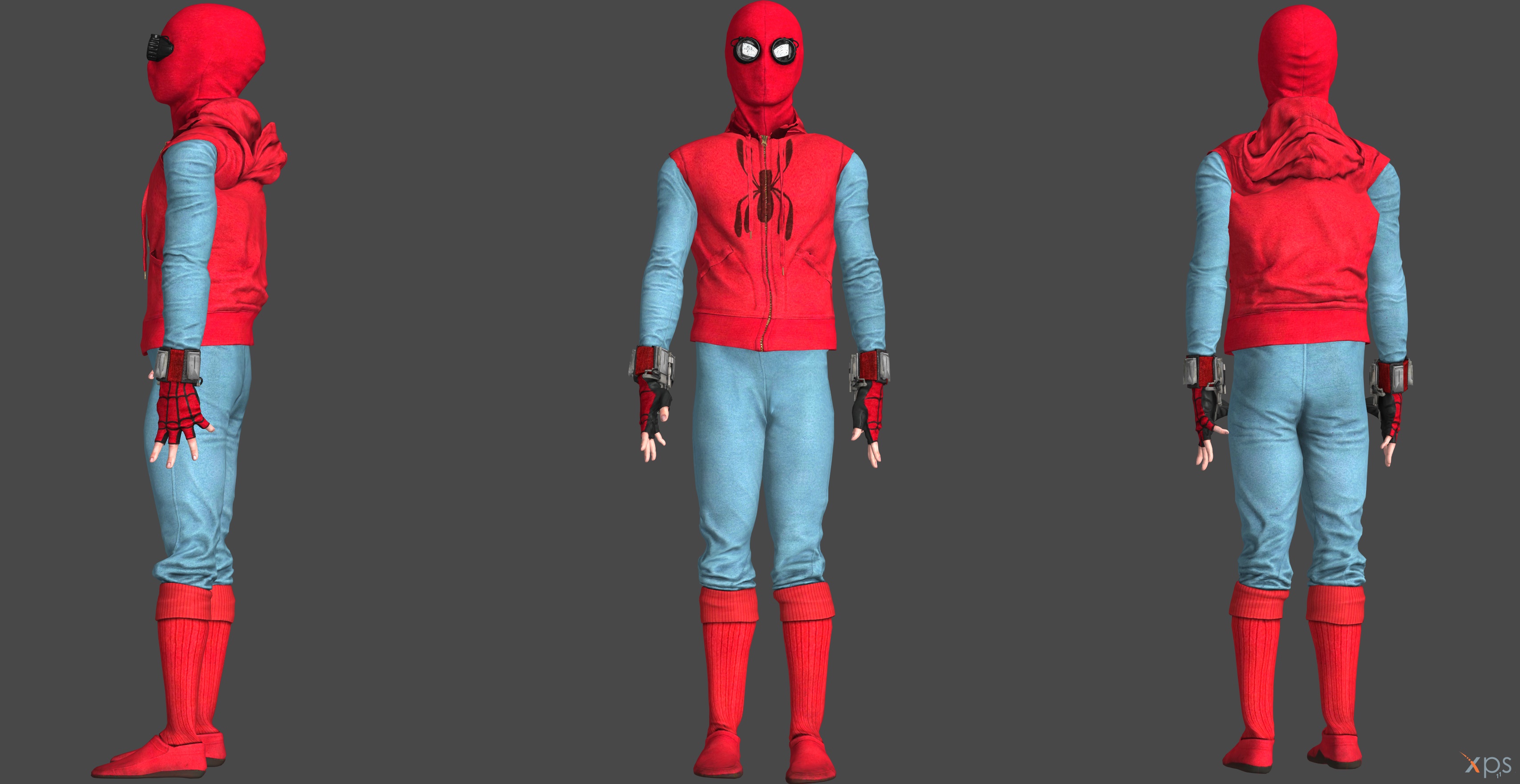 Spiderman SH Home-Made Suit by SSingh511 on DeviantArt