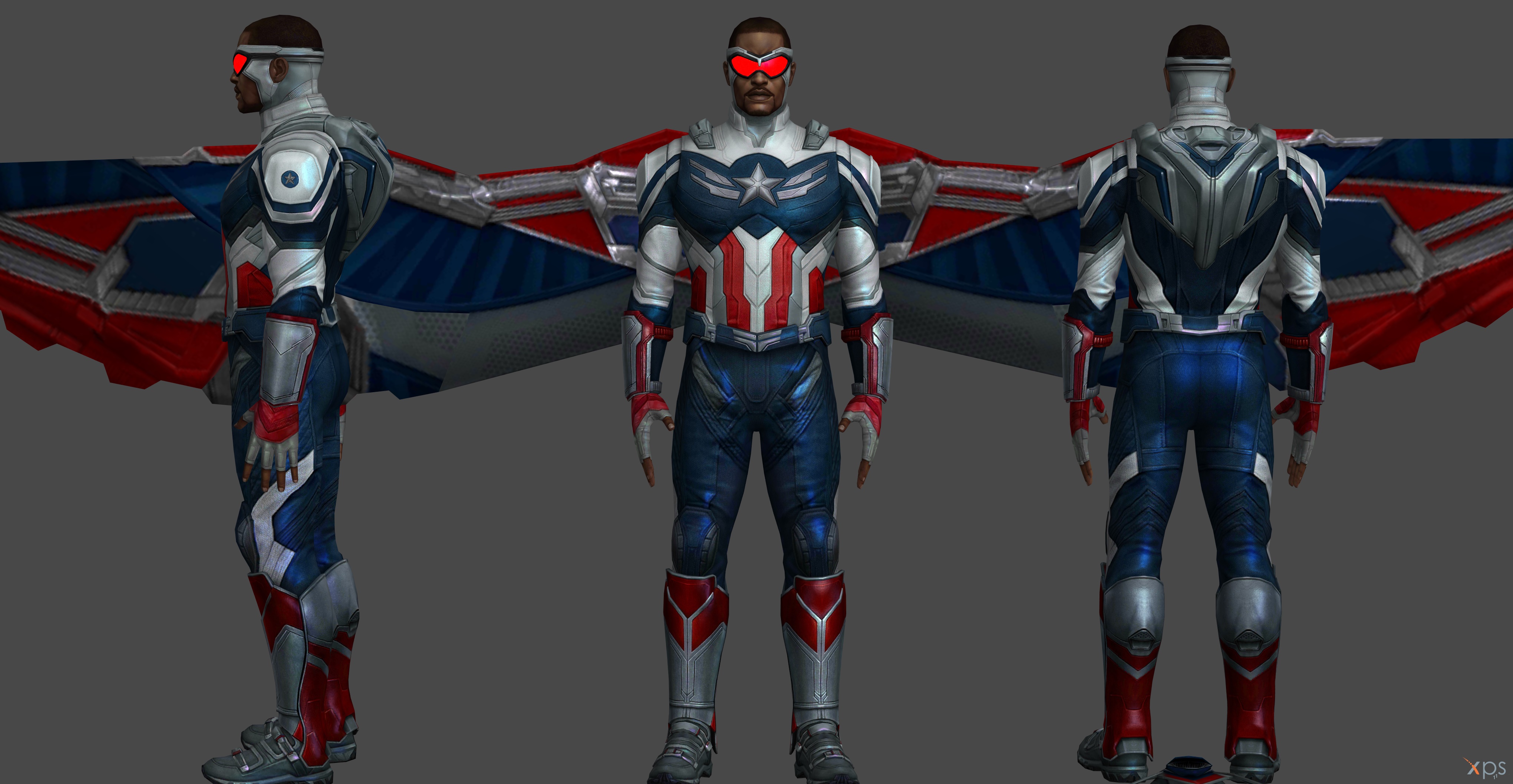 Captain America Sam Wilson FF by SSingh511 on DeviantArt