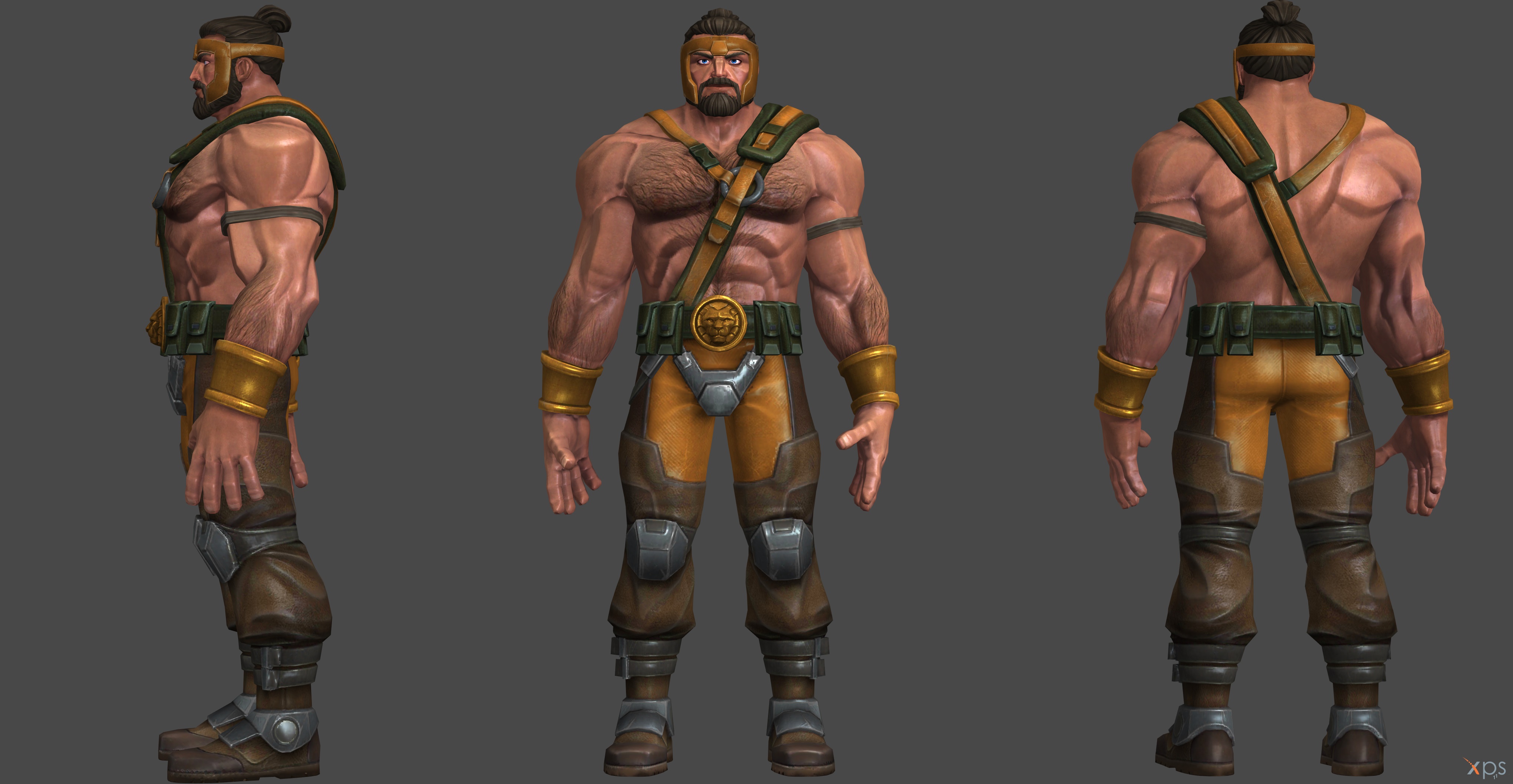 Hercules CoC (FBX and XNA) by SSingh511 on DeviantArt