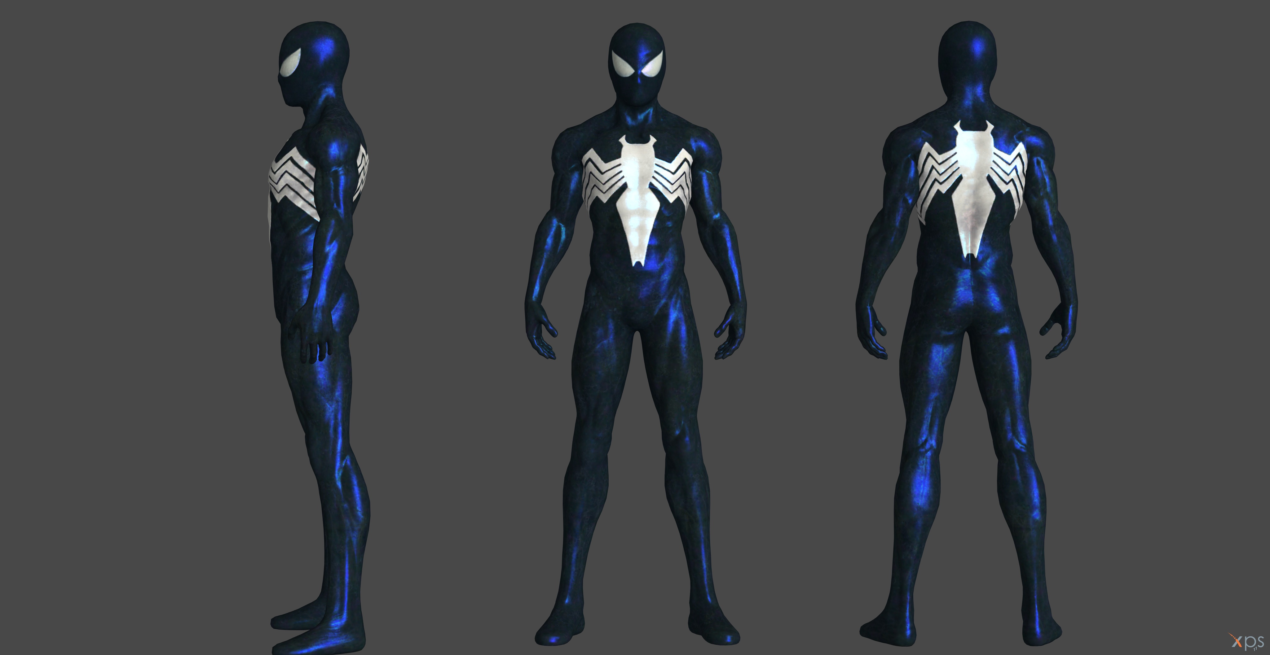 Symbiote Suit Spiderman MD by SSingh511 on DeviantArt