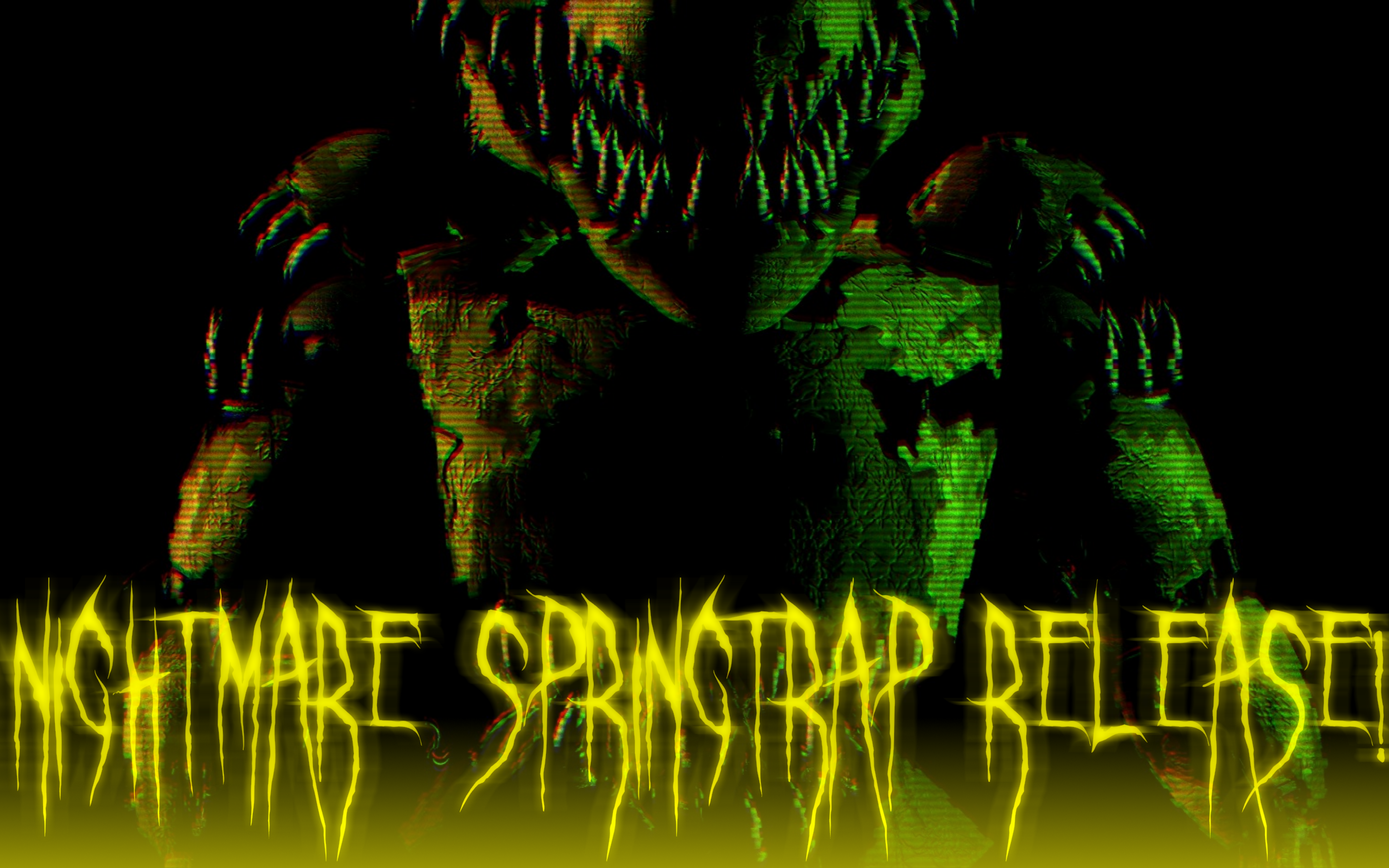 Nightmare Springtrap Release! by YourOgrelord on DeviantArt