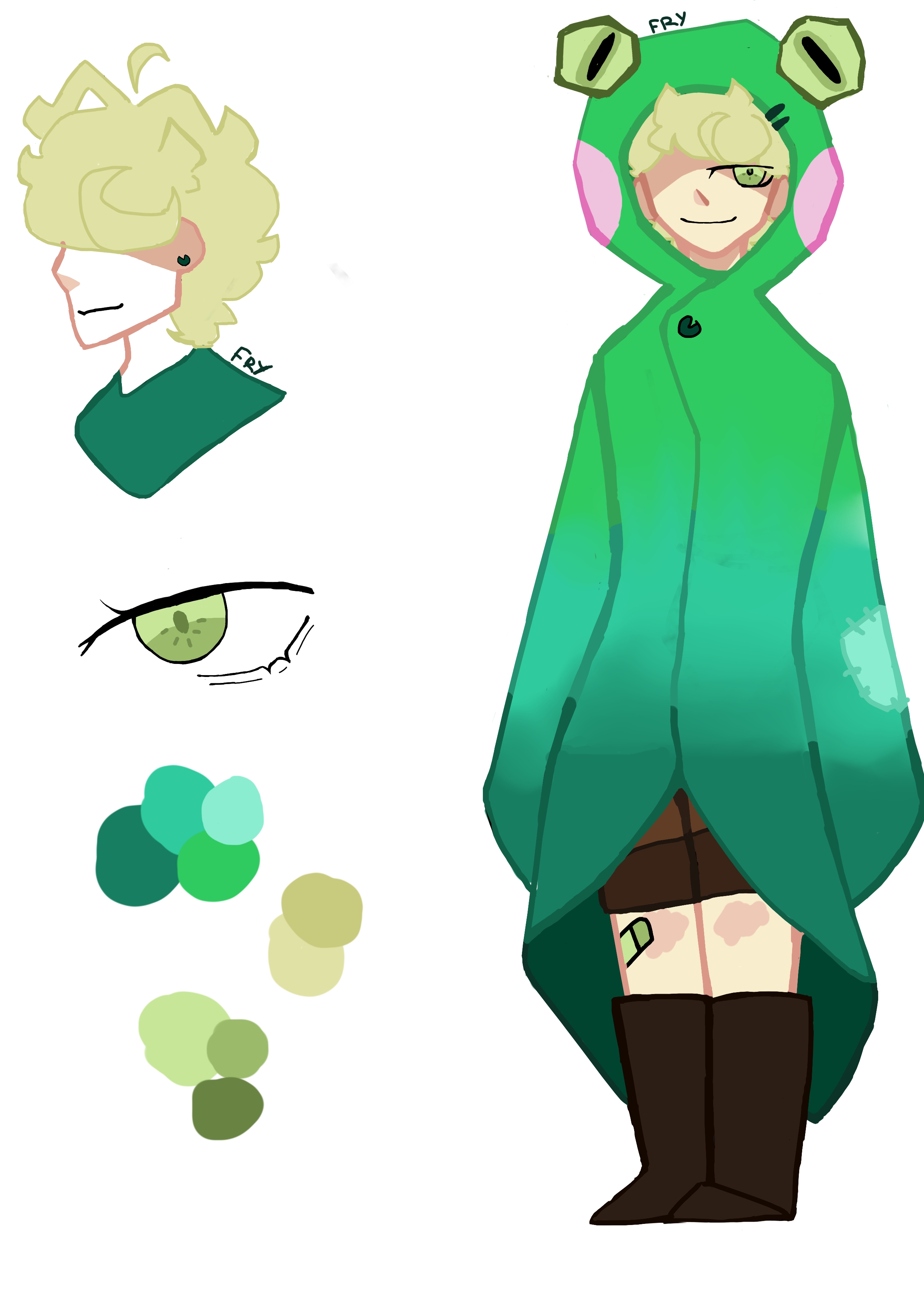 OC character sheet. by YukiiTheFrog on DeviantArt