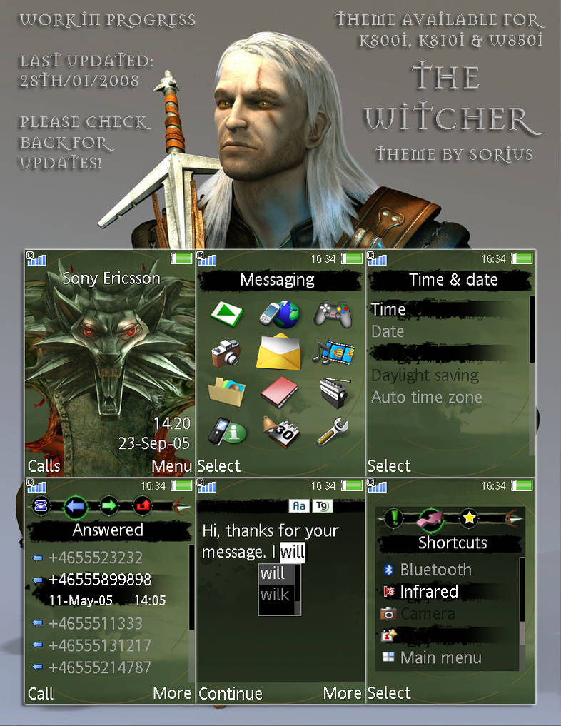 The Witcher theme by Sorius14 on DeviantArt