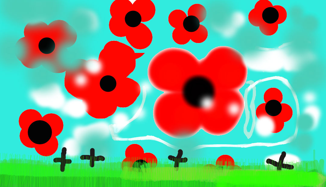 remembrance day poppys by wolfae123576 on DeviantArt