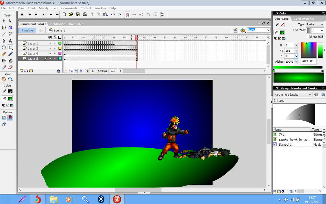 Naruto hurt Sasuke by obito-tobi13 on DeviantArt