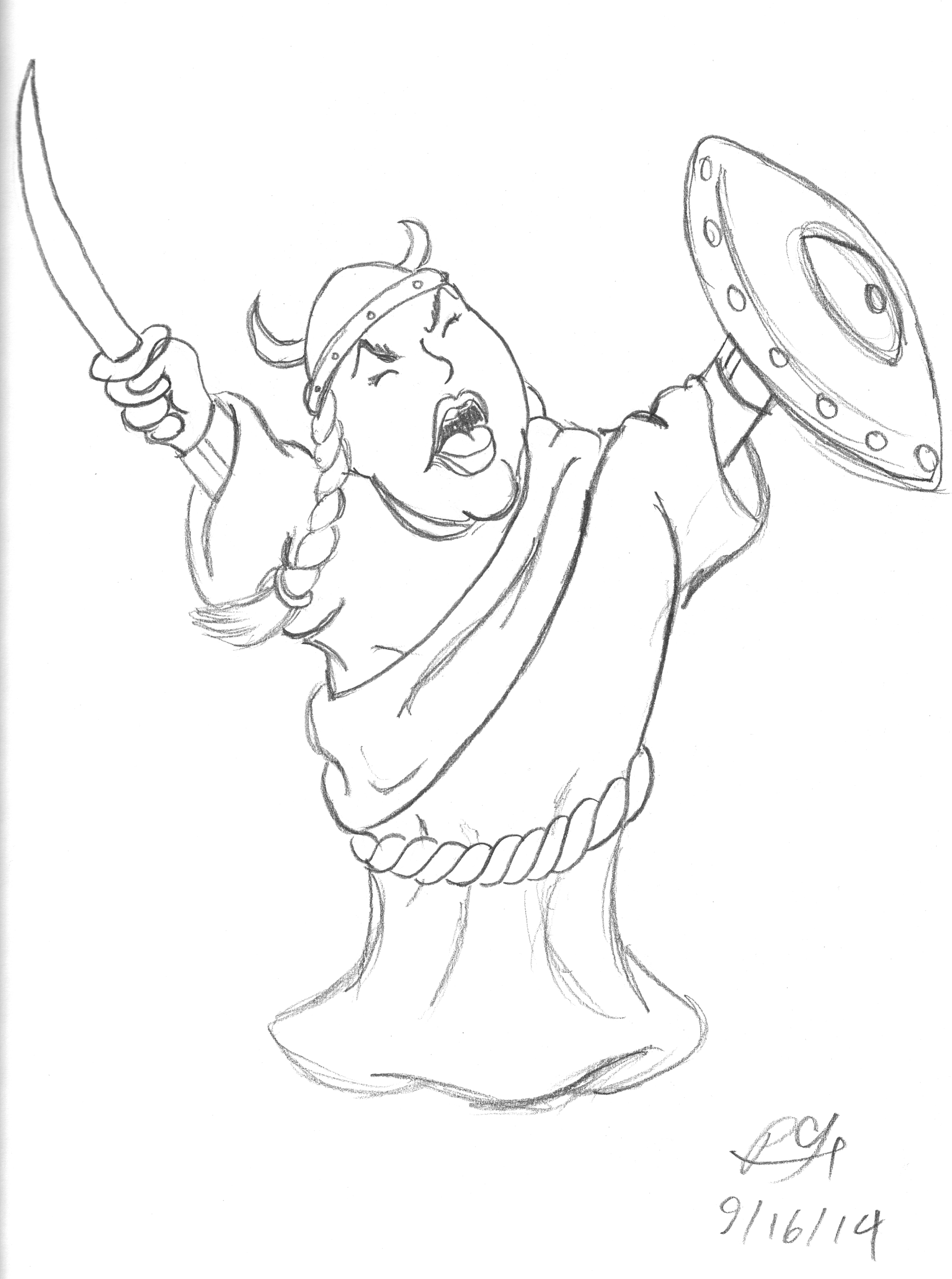 Opera Singer (pencils) by PeterSFay on DeviantArt
