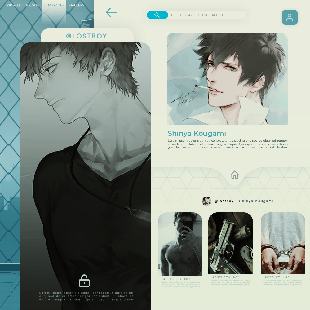 Template 017. by xRuuki on DeviantArt