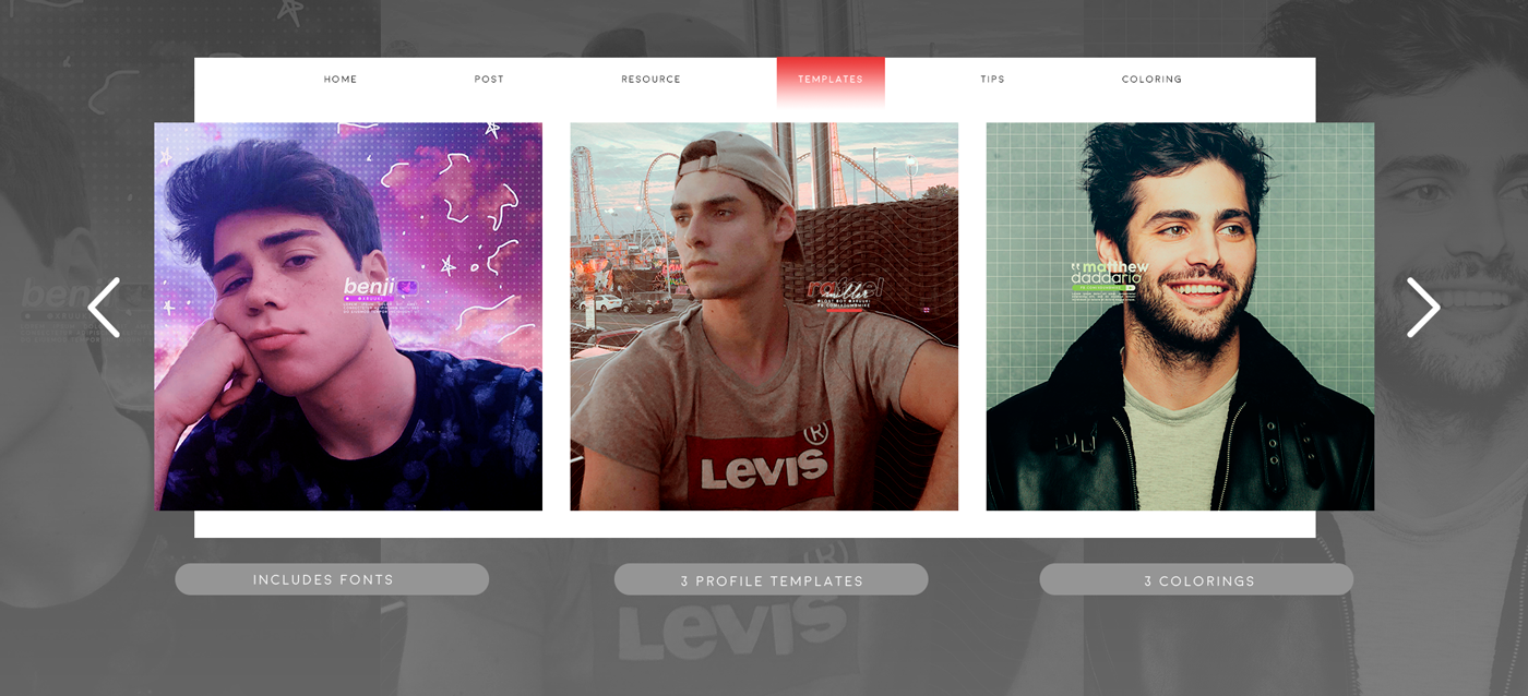 Pack template profile by xRuuki on DeviantArt