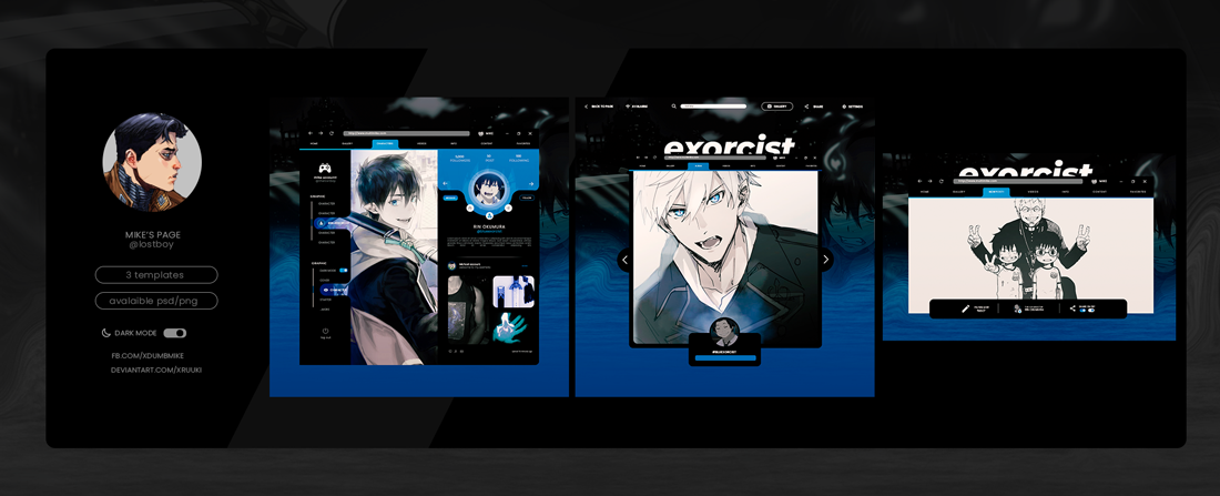 Multimuse pack. by xRuuki on DeviantArt