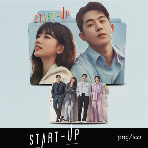 Start-Up (2020) Folder Icon 01 by mimisyafiqah on DeviantArt