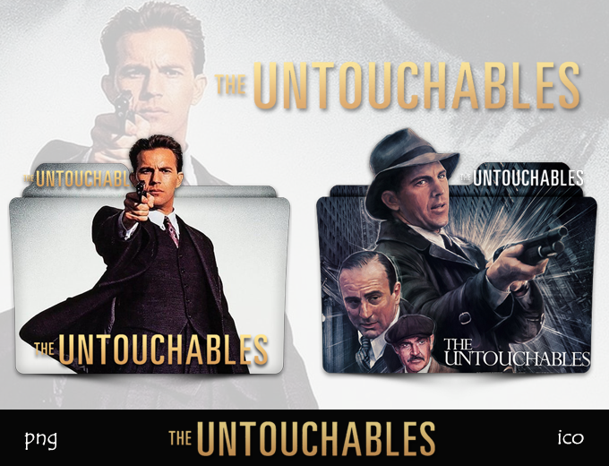 The Untouchables (1987) Folder Icon by mimisyafiqah on DeviantArt